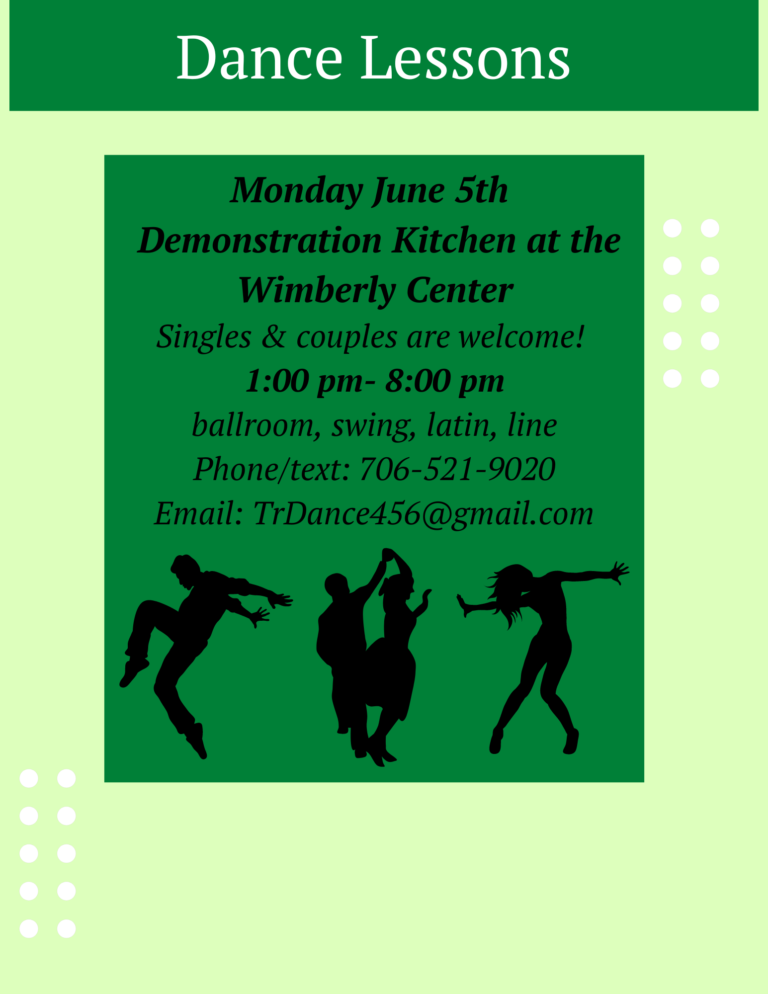 Dance Lessons for Residents! – Winder Housing Authority